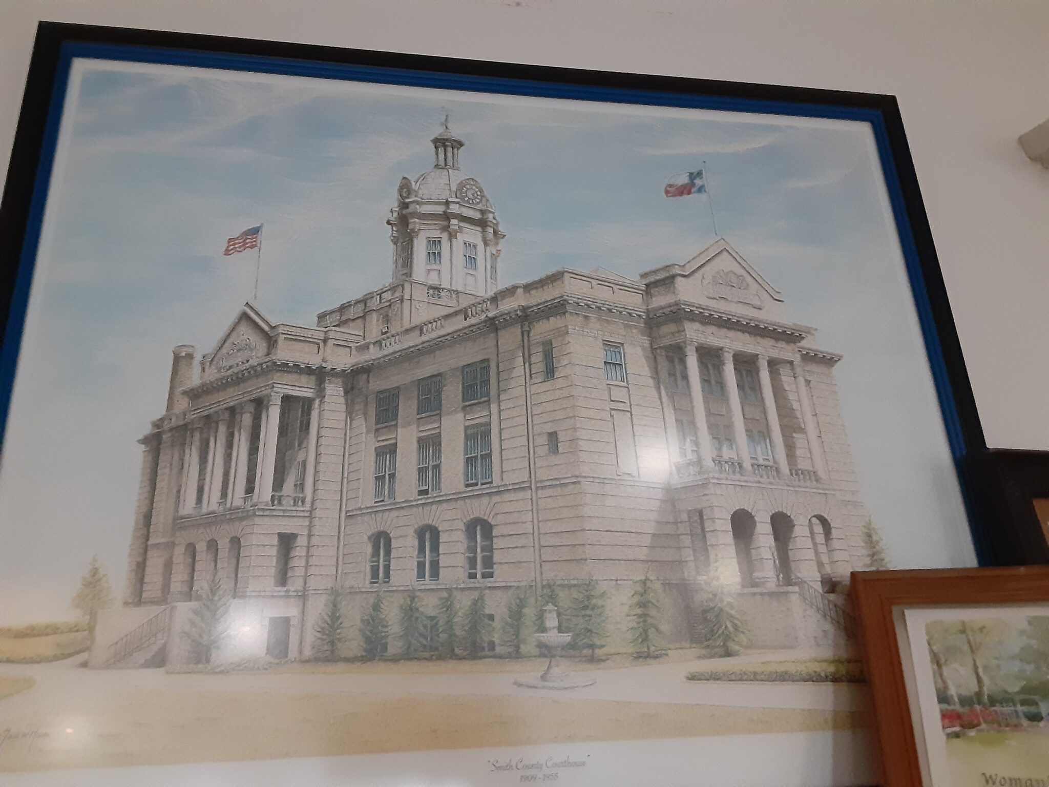 1909 Courthouse Print - Smith County Historical Society