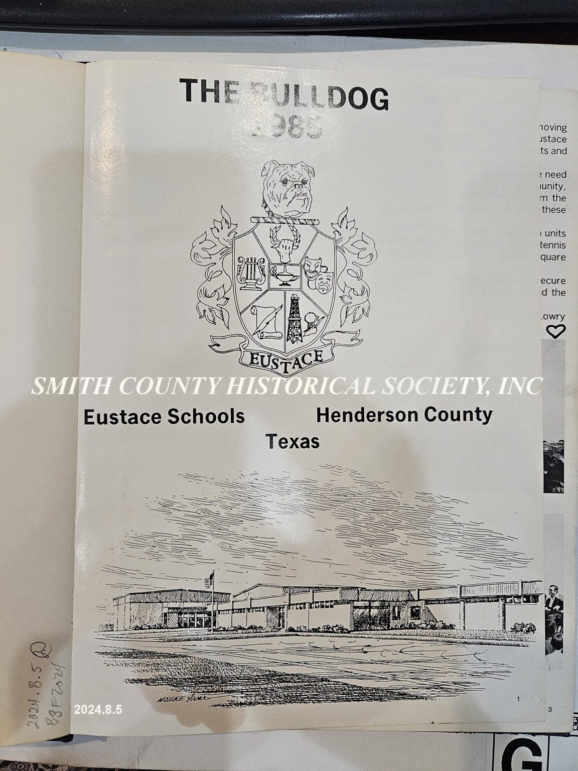 Yearbooks - Eustace Bulldog (Elementary, Junior and High School) 1985 ...